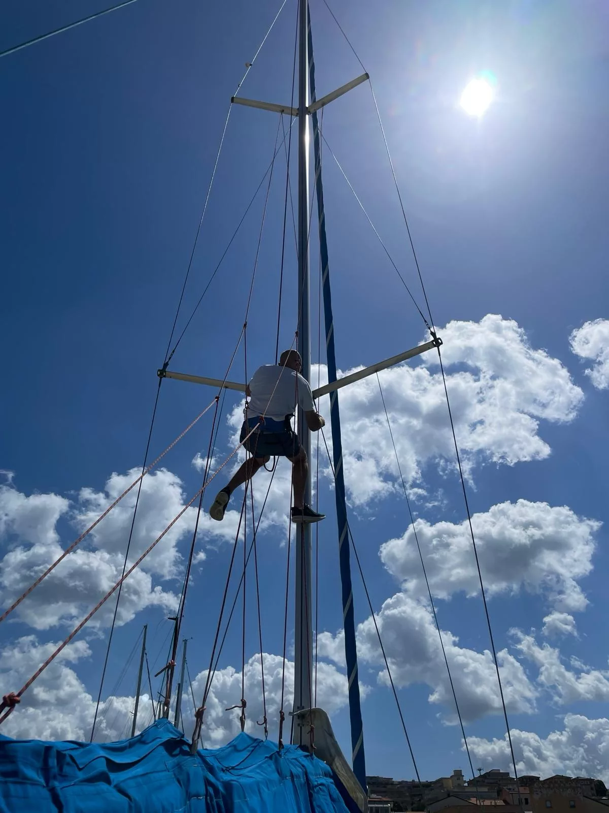 Mast and Rigging Inspection for a Sailboat - Italian marine surveyor ...